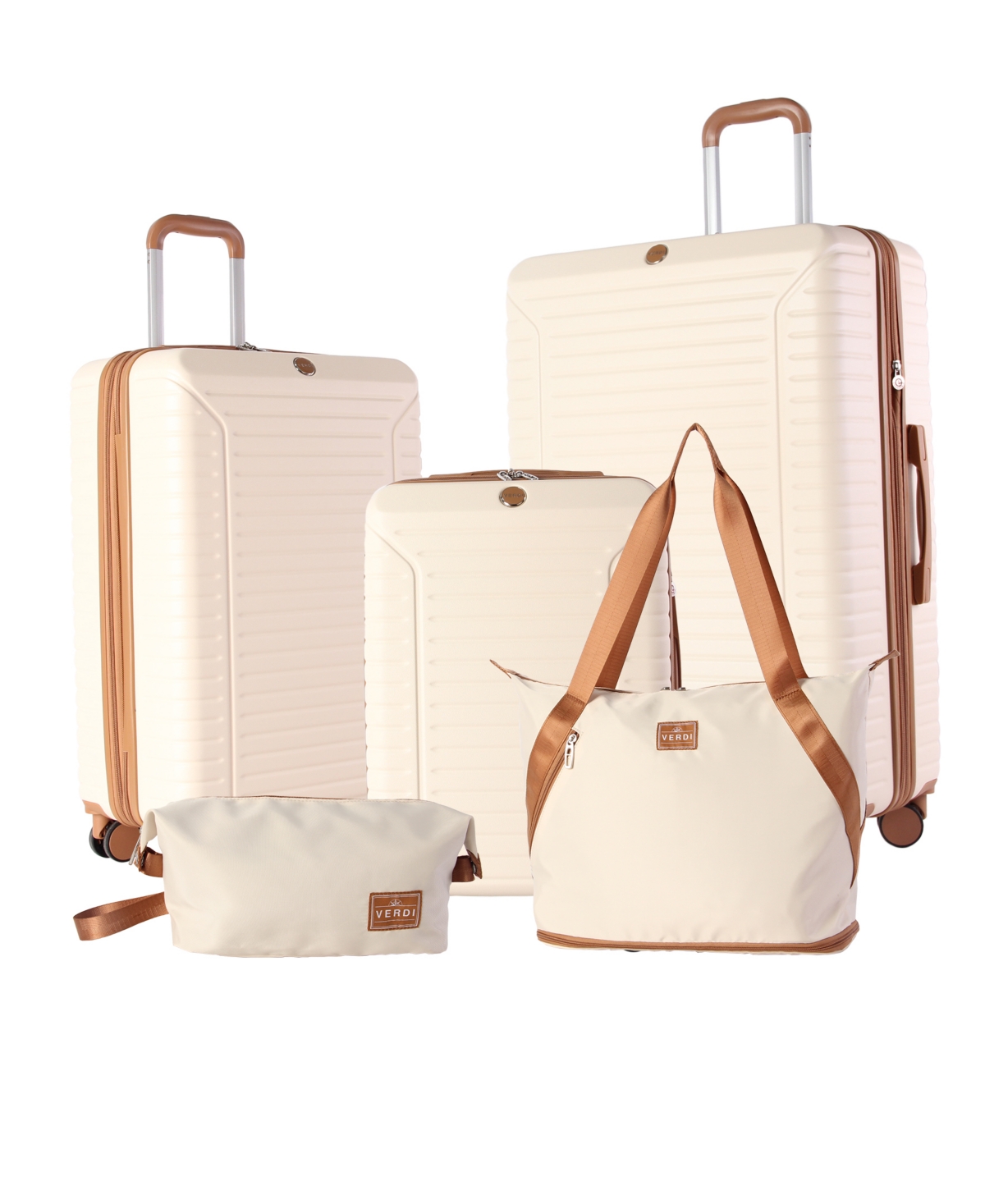 Click here for Verdi Constellation 5-Piece Luggage Set - Ivory prices