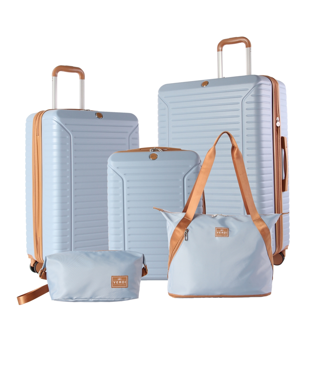 Click here for Verdi Constellation 5-Piece Luggage Set - Denim Bl... prices