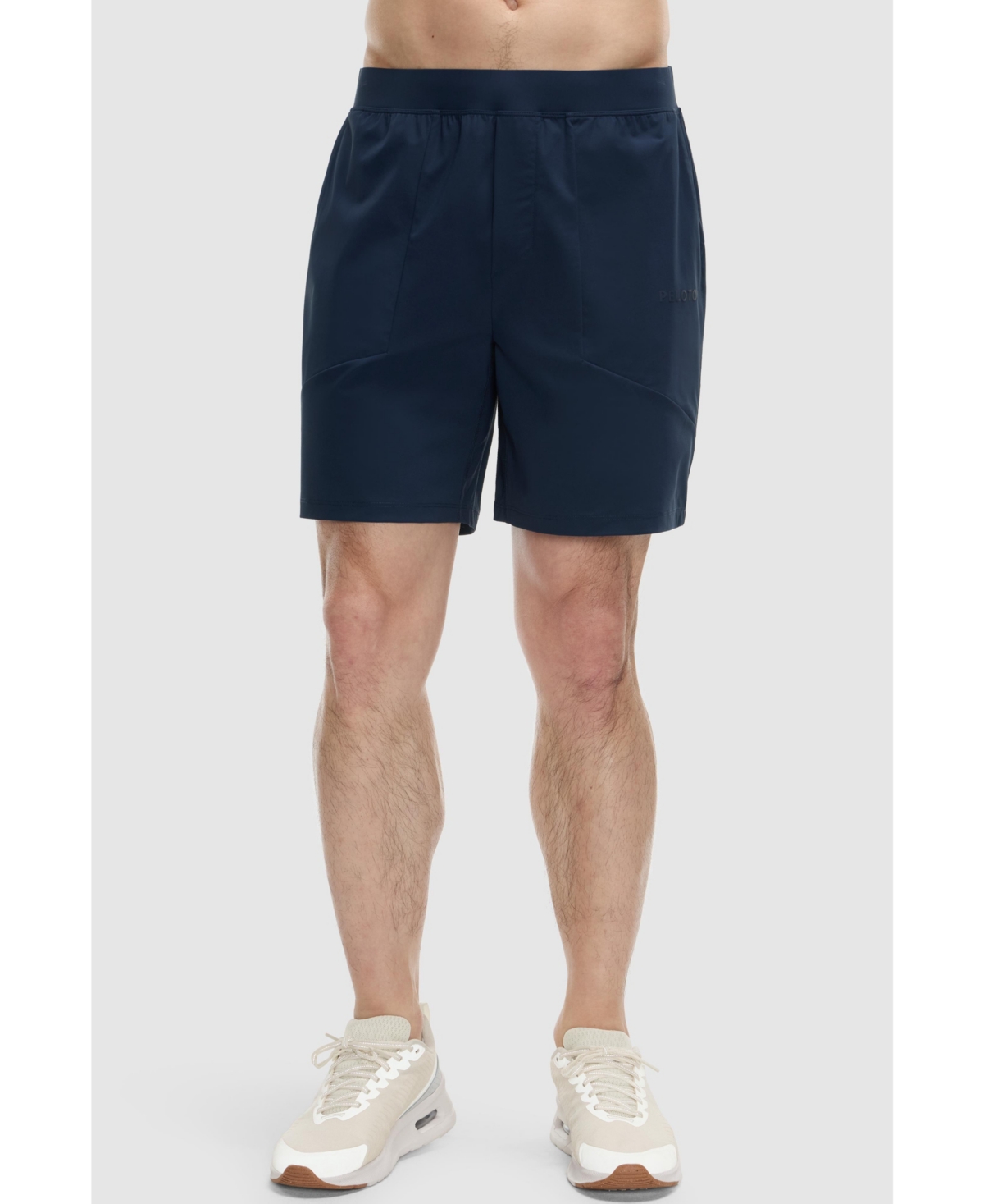 Click here for Peloton Mens Unlined Warp Knit Short - Navy prices