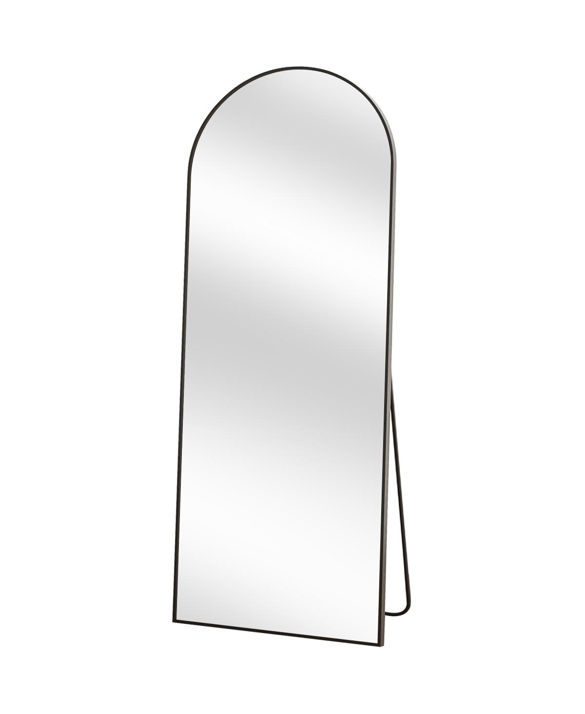Click here for Koonmi 64x21 Arched Full-Length Mirror - Black prices