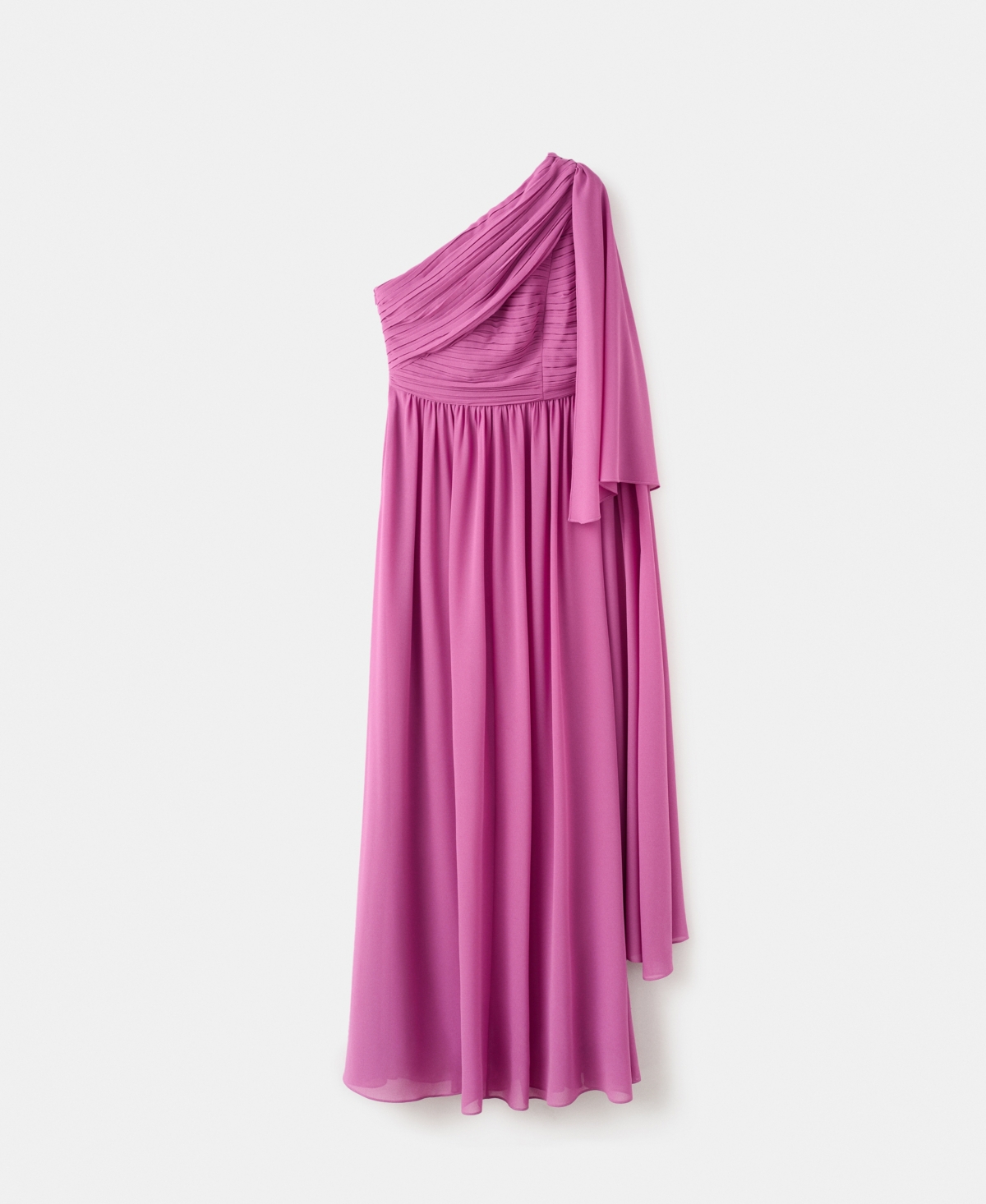 Click here for Mango Womens Knot Asymmetric Dress - Fuchsia prices