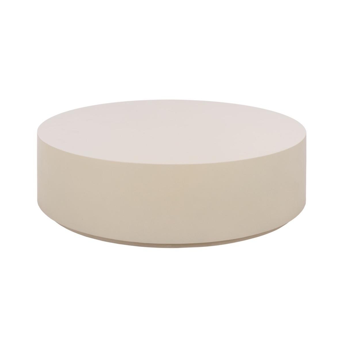 Click here for Safavieh Tina Round Outdoor Coffee Table - Ivory prices