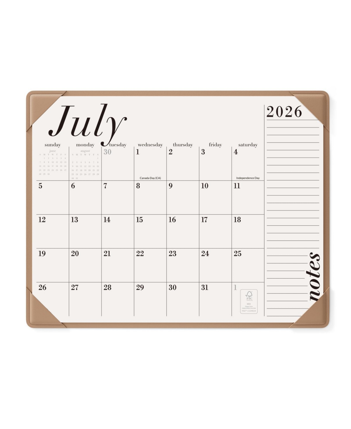 Click here for Gnuadz Desk Calendar 2026-2027 Desktop Mat Blotter... prices