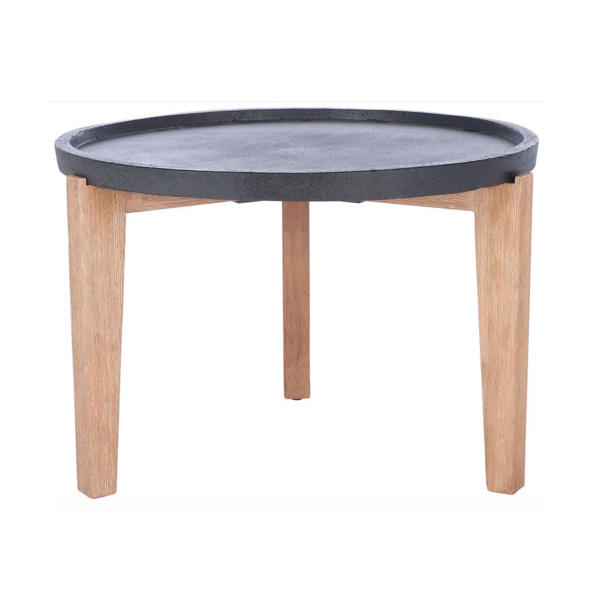 Click here for Safavieh Serka Large Outdoor Side Table - Black prices