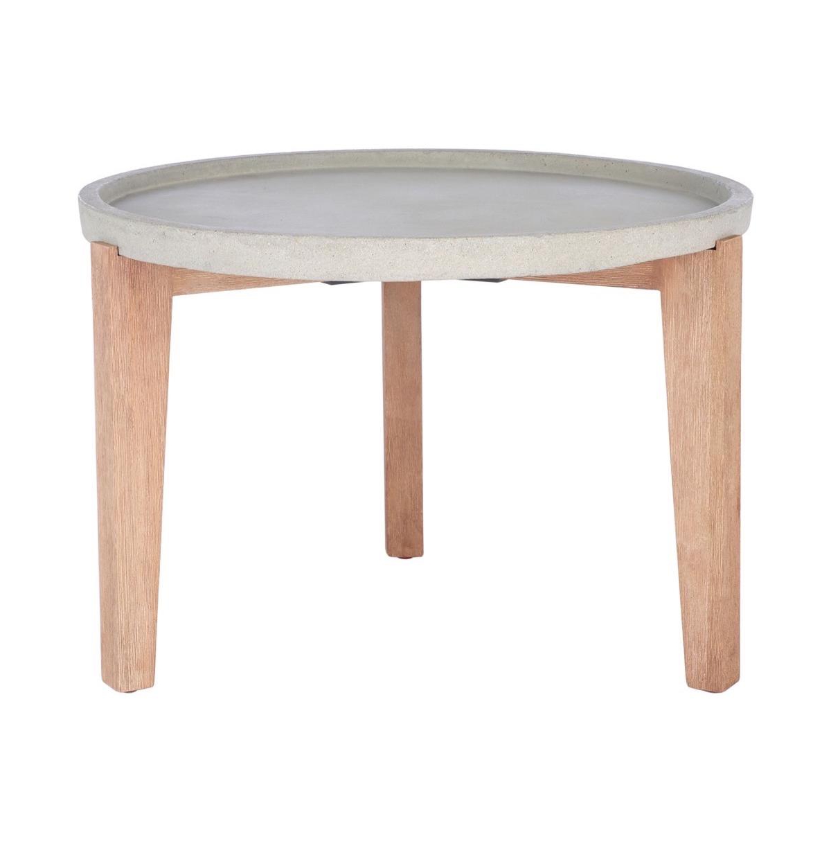 Click here for Safavieh Serka Large Outdoor Side Table - Light gr... prices