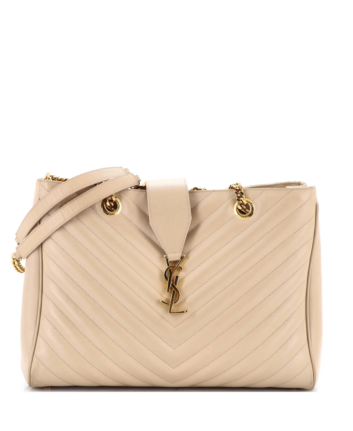Click here for Pre-Owned Saint Laurent Large Classic Monogram Sho... prices