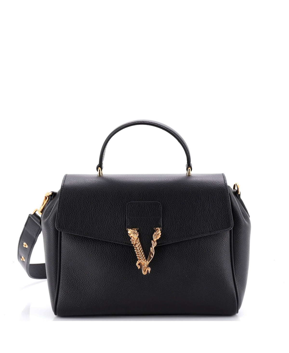 Click here for Pre-Owned Versace Medium Virtus Convertible Top Ha... prices