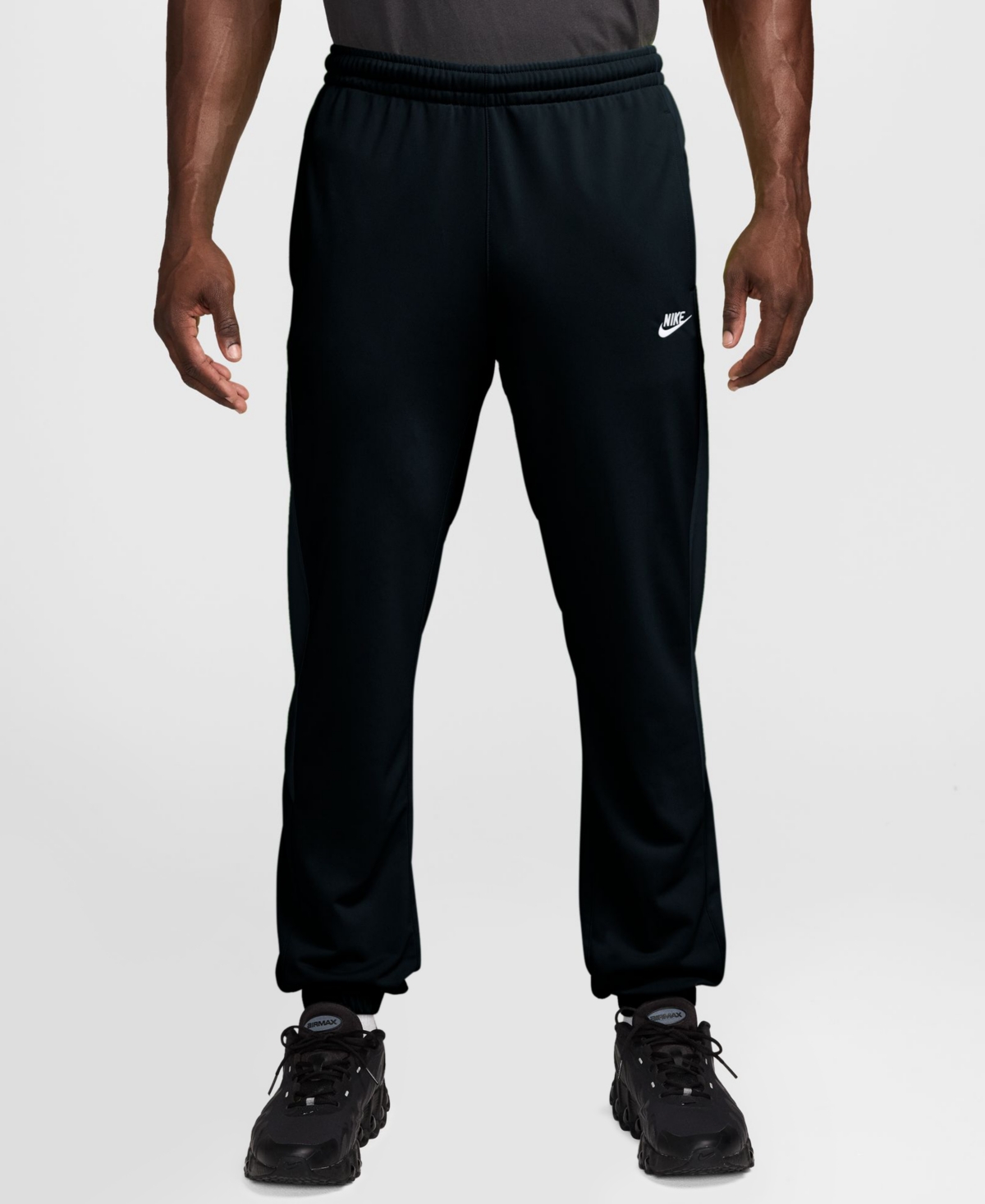 Click here for Nike Mens Poly-Knit Track Pants - Black/White prices