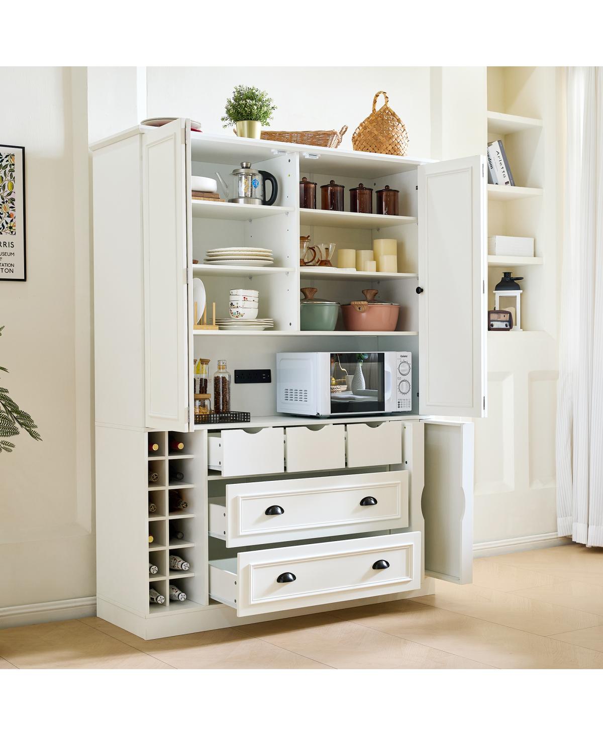 Click here for Streamdale Furniture Farmhouse 71H Large Kitchen P... prices