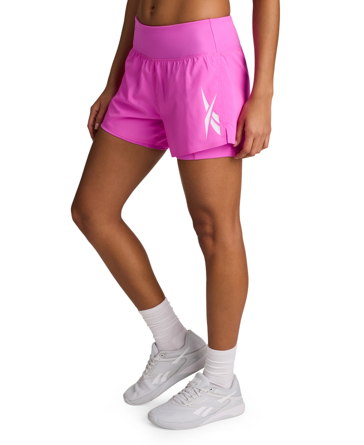 Click here for Reebok Womens Interlock Pull-On Running Shorts - V... prices