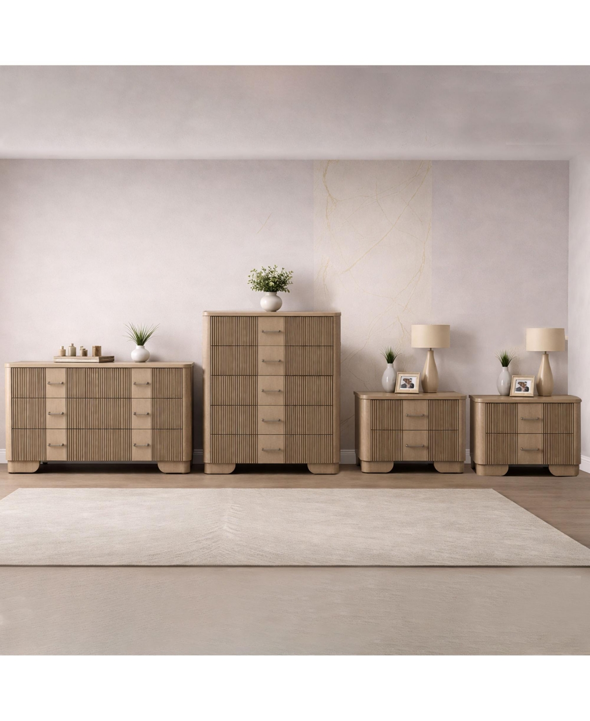 Click here for Kings Brand Furniture 4-Piece Bedroom Set  Dresser... prices