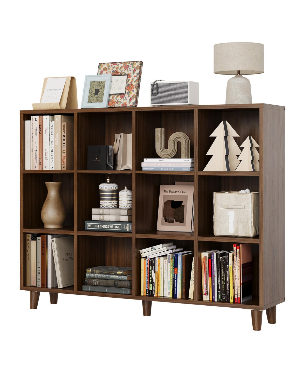 Click here for Gaomon 12 Cube Bookcase  3-Tier Open Bookshelf wit... prices