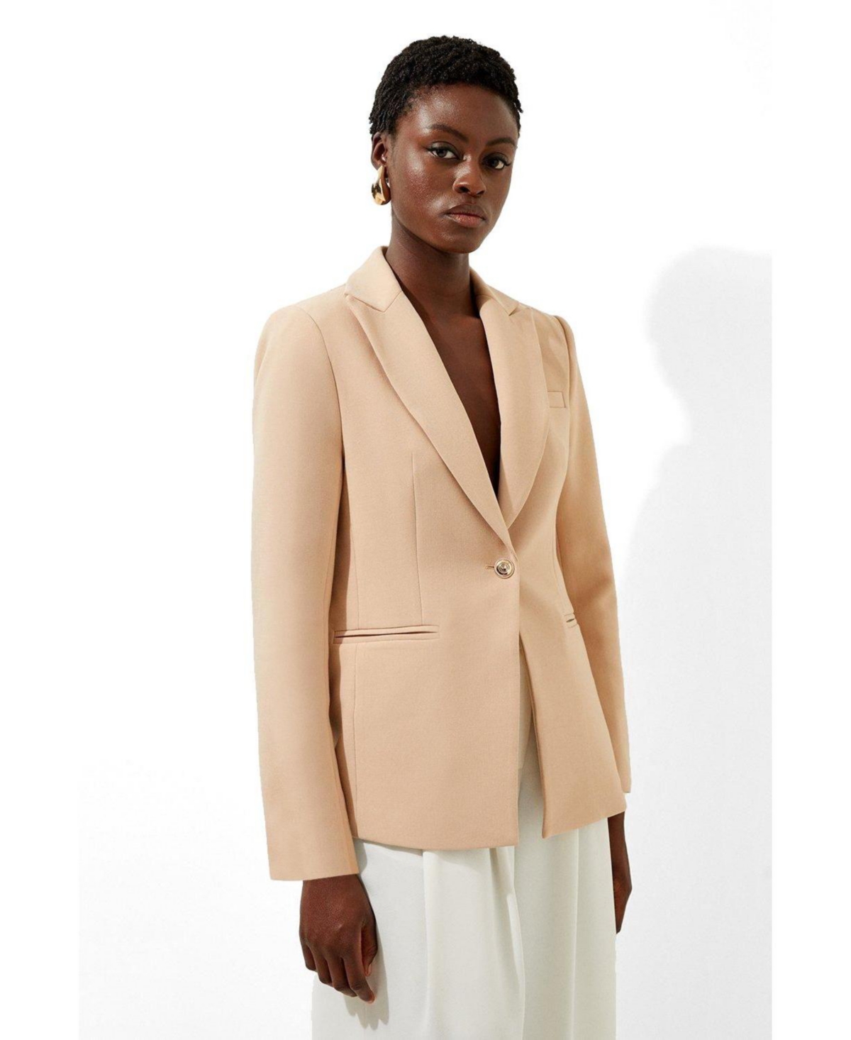 Click here for Karen Millen Womens Tailored Single Breasted Blaze... prices