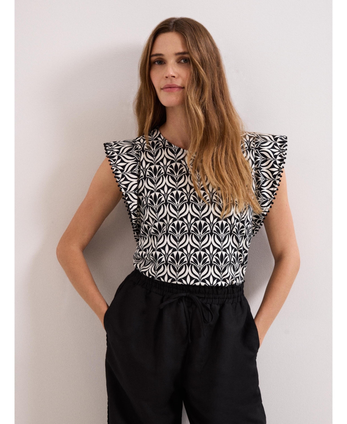 Click here for Phase Eight Womens Beth Trim Detail Top prices