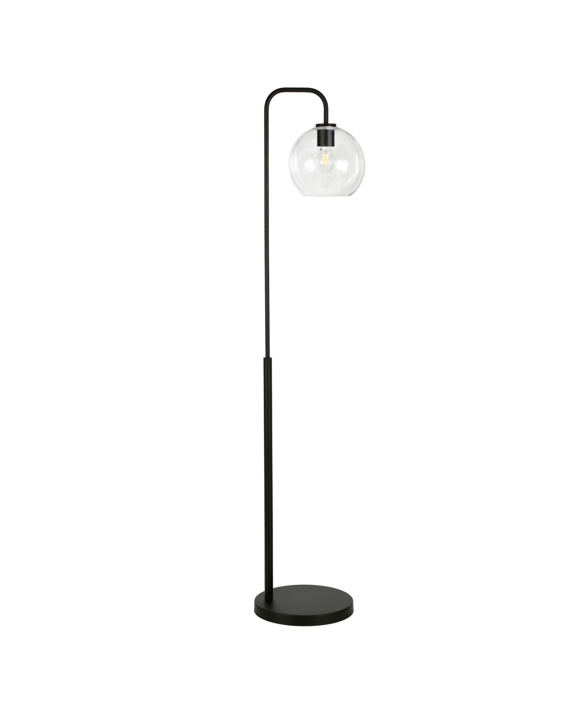 Click here for Hudson & Canal Harrison 62 Metal Arc Floor Lamp -... prices
