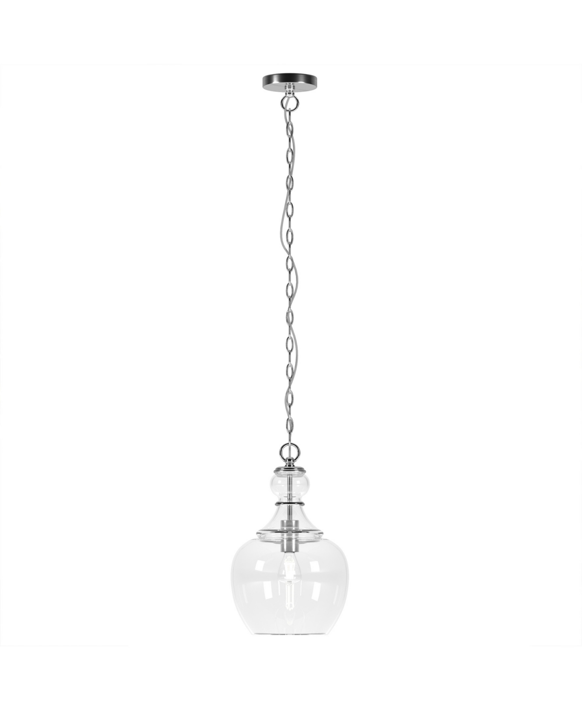 Click here for Hudson & Canal Verona 11 Wide Metal Pendant - Nick... prices