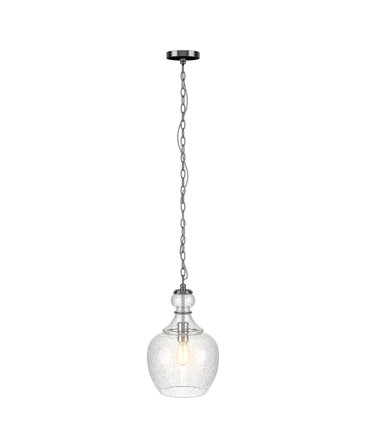 Click here for Hudson & Canal Verona 11 Wide Metal Pendant - Brus... prices