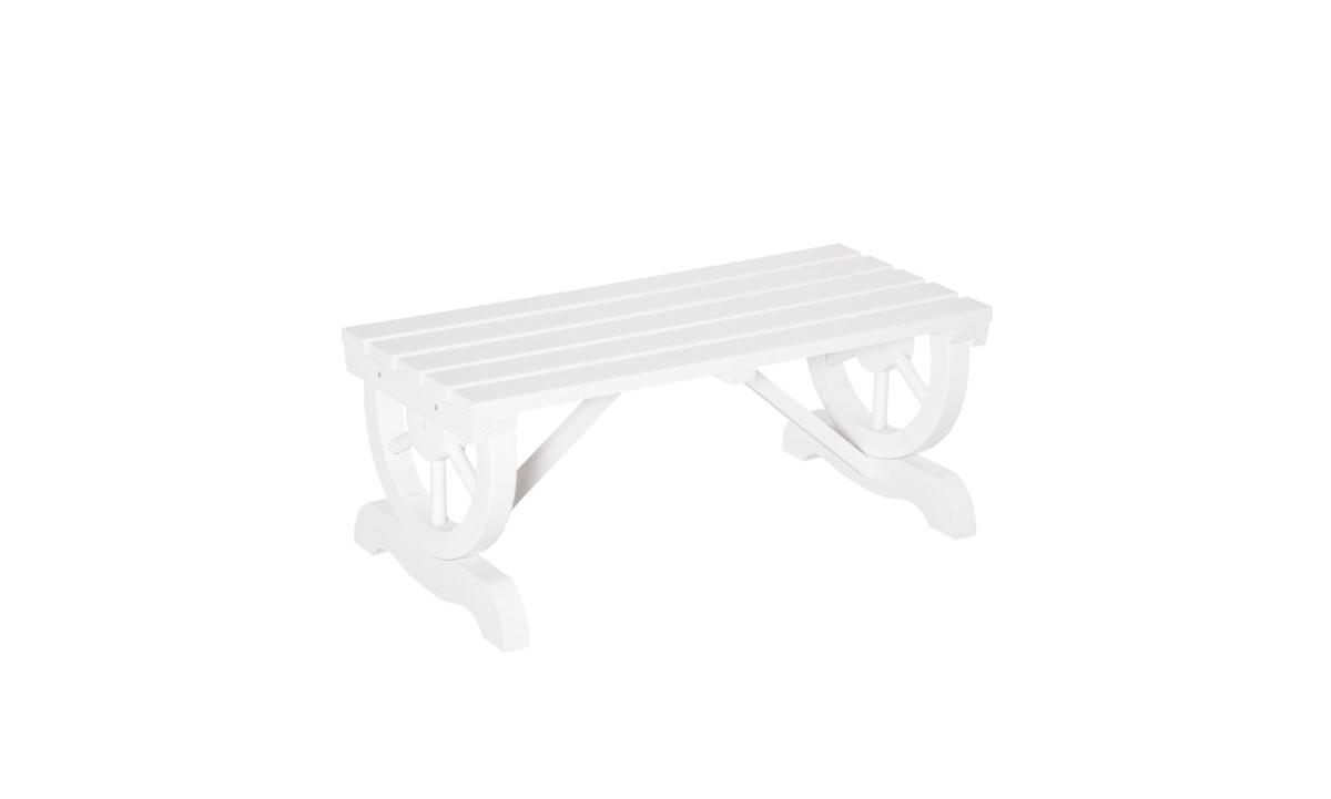 Click here for flynama 2-Person Wooden Wagon Wheel Outdoor Bench... prices