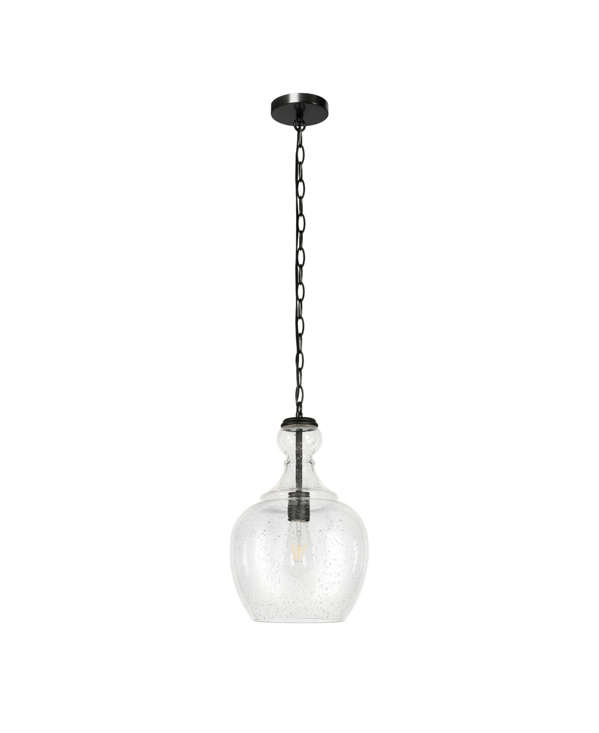 Click here for Hudson & Canal Verona 11 Wide Metal Pendant - Bron... prices