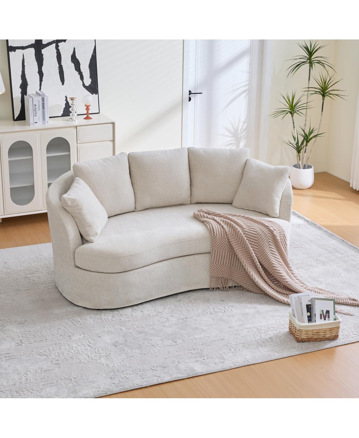 Click here for Streamdale Furniture 73.82 Modern Luxury Curved Ch... prices