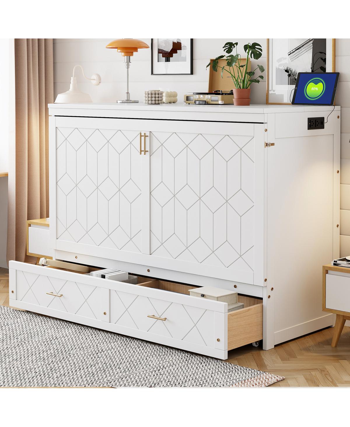 Click here for Streamdale Furniture Murphy Bed with Drawer  Socke... prices