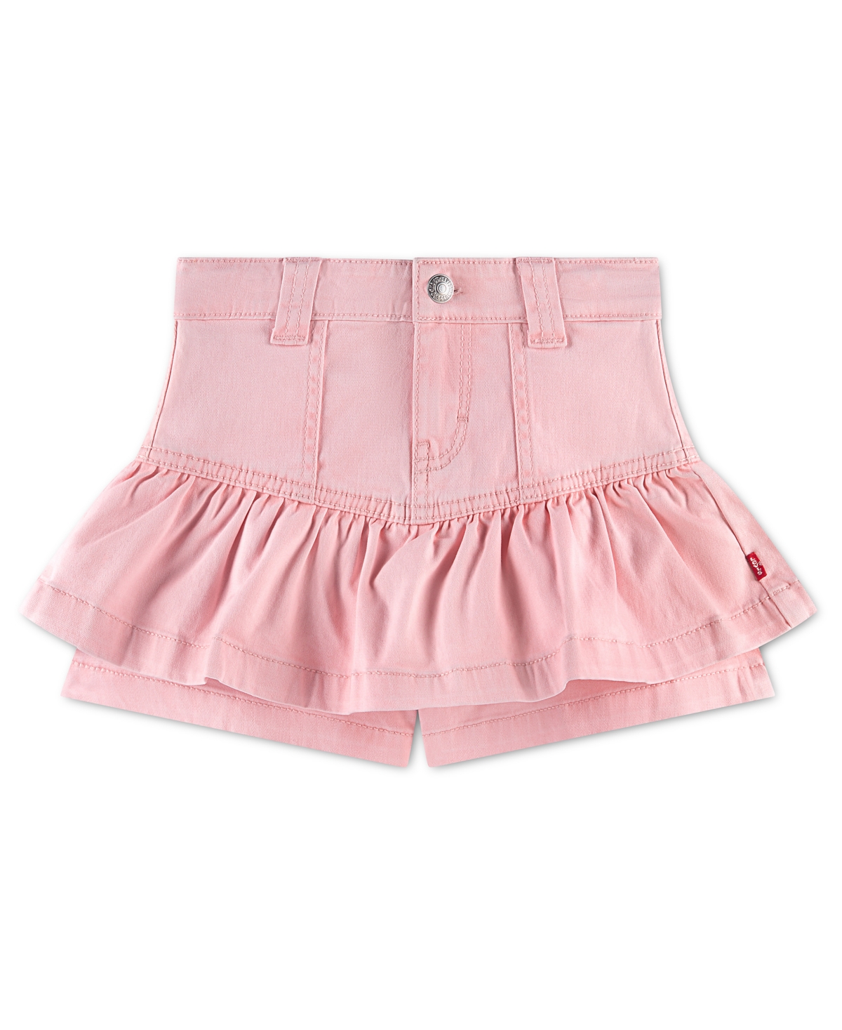 Click here for Levis Girls 4-6X Ruffled Scooter - Powder Pink prices