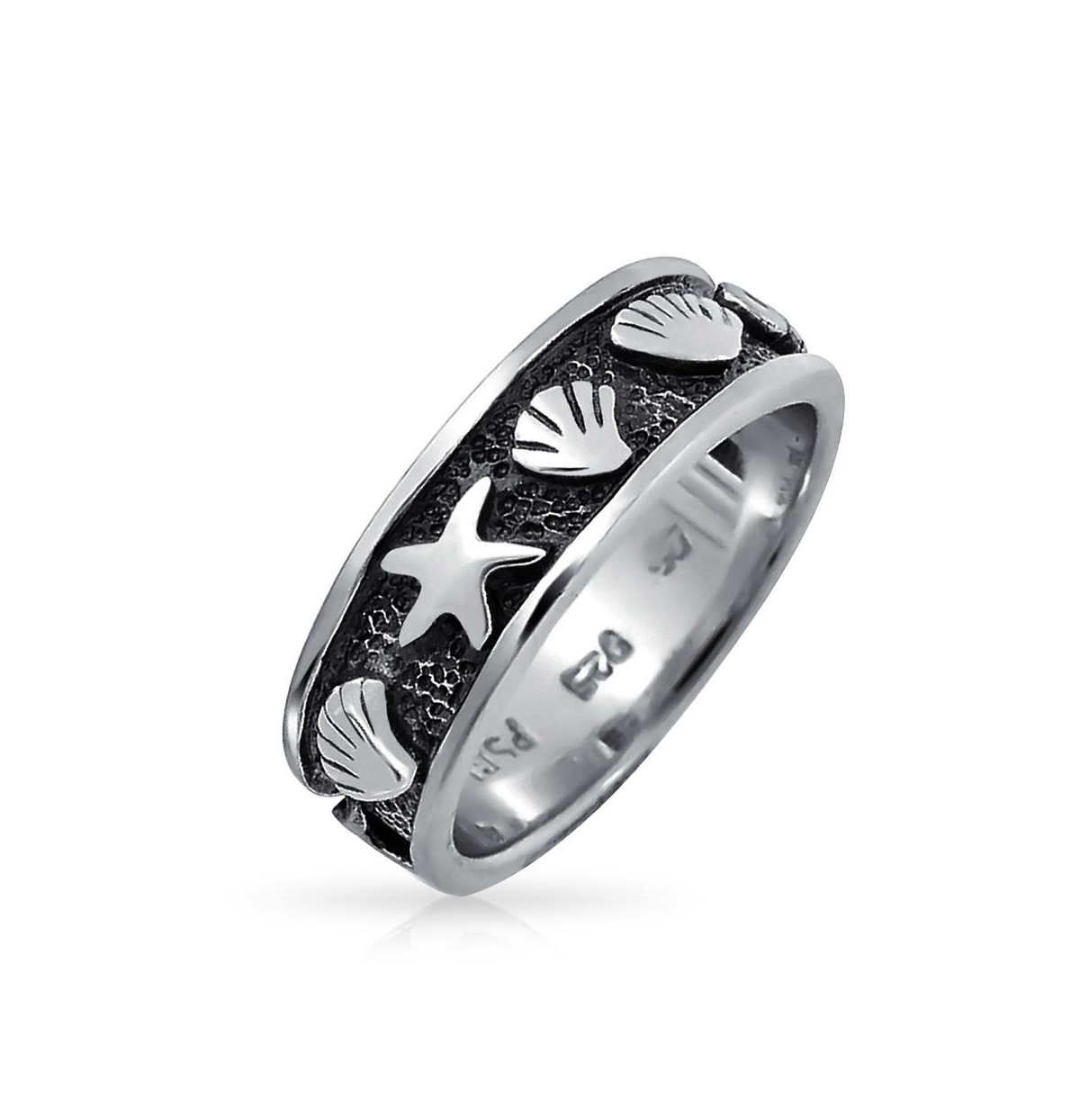 Click here for Bling Jewelry Nautical Beach Black Oxidized Starfi... prices