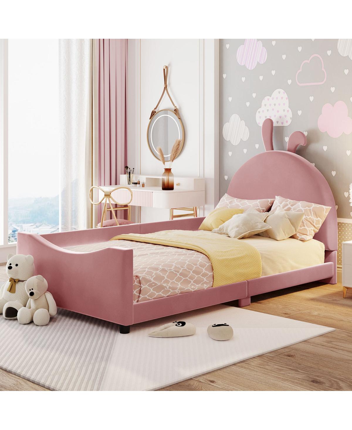 Click here for Streamdale Furniture Upholstered Daybed with Rabbi... prices