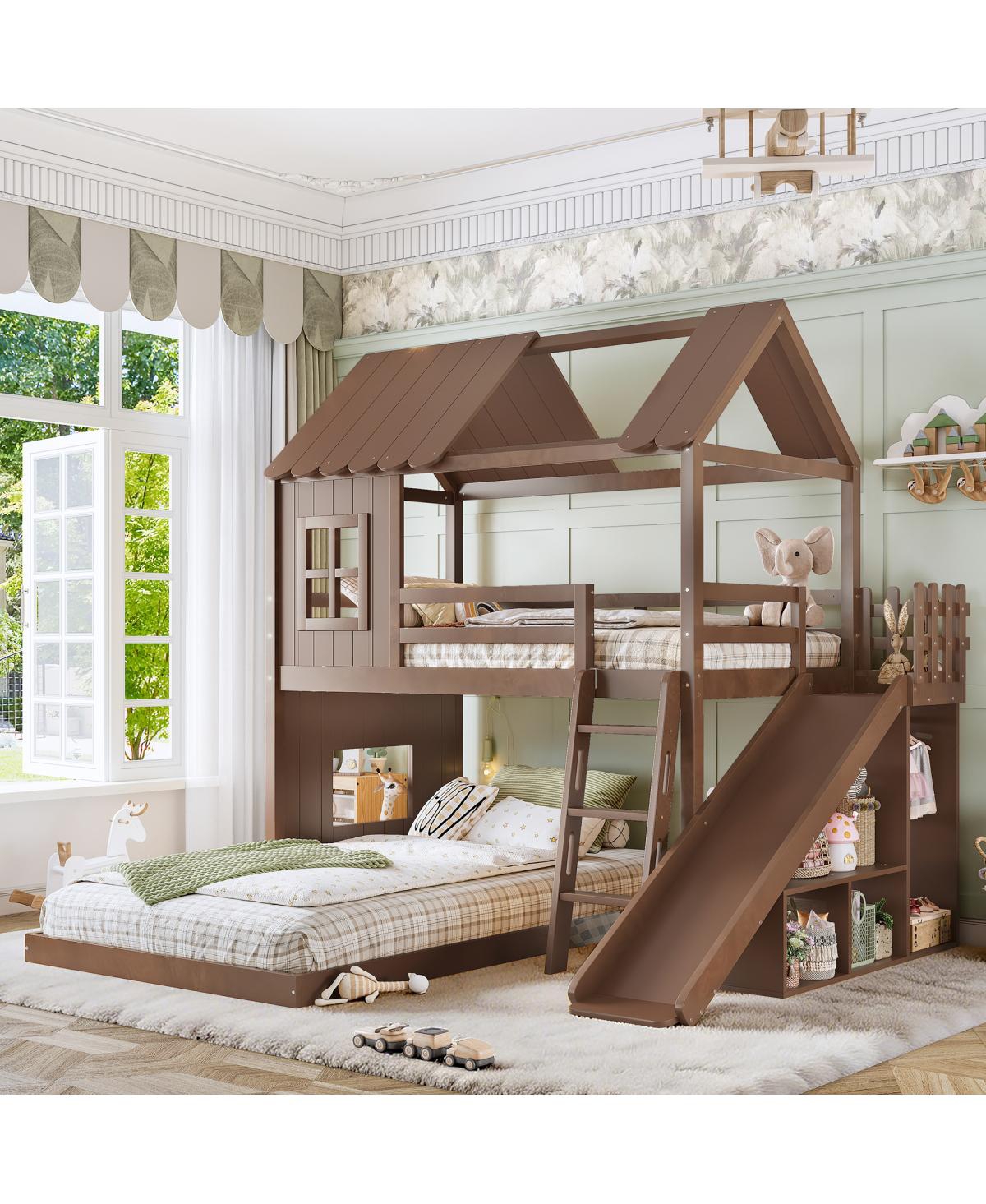 Click here for Streamdale Furniture House Bunk Bed with Storage... prices