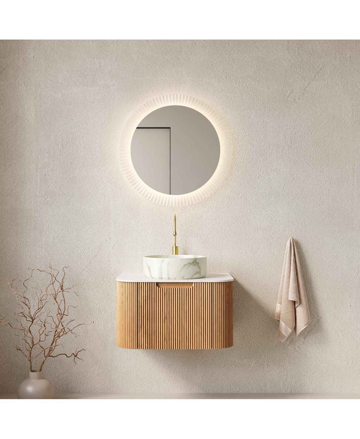 Click here for Sillysis Wall Mounted Bathroom Vanity with Sintere... prices