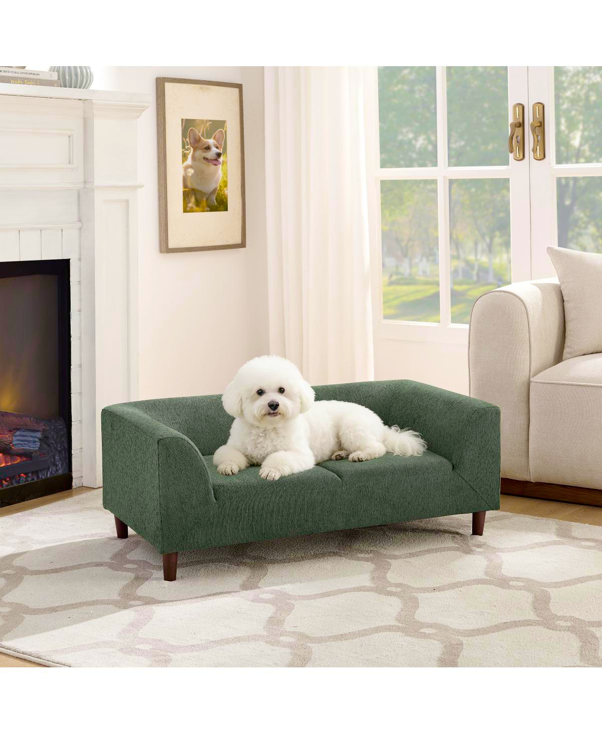 Click here for Streamdale Furniture Modern Rectangular Pet Sofa W... prices