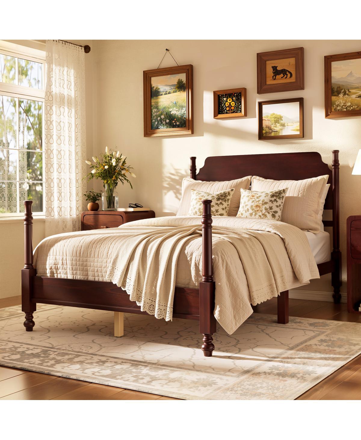 Click here for Streamdale Furniture Traditional Wood Spindle Plat... prices