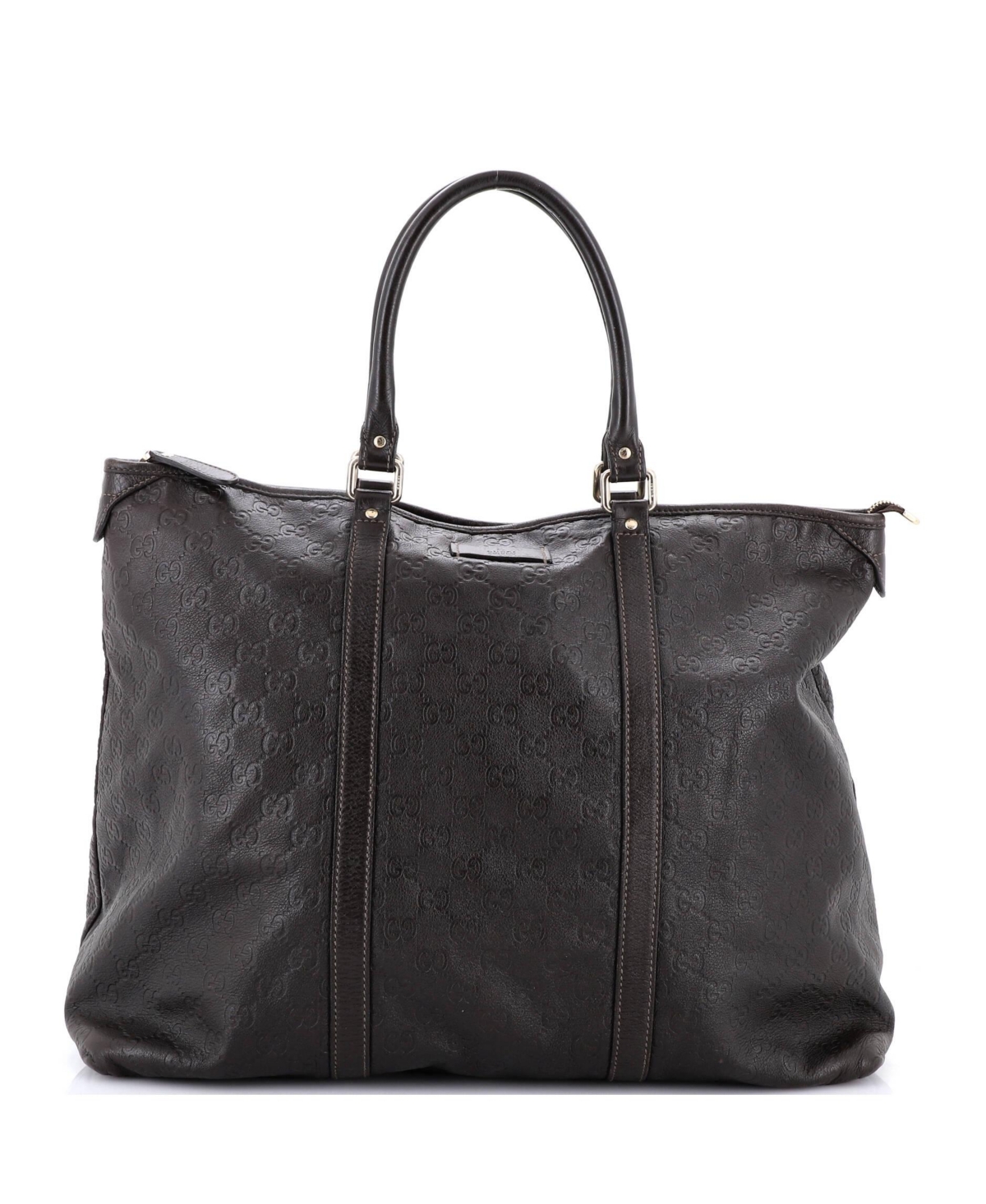 Click here for Pre-Owned Gucci Medium Joy Zip Top Tote Guccissima... prices