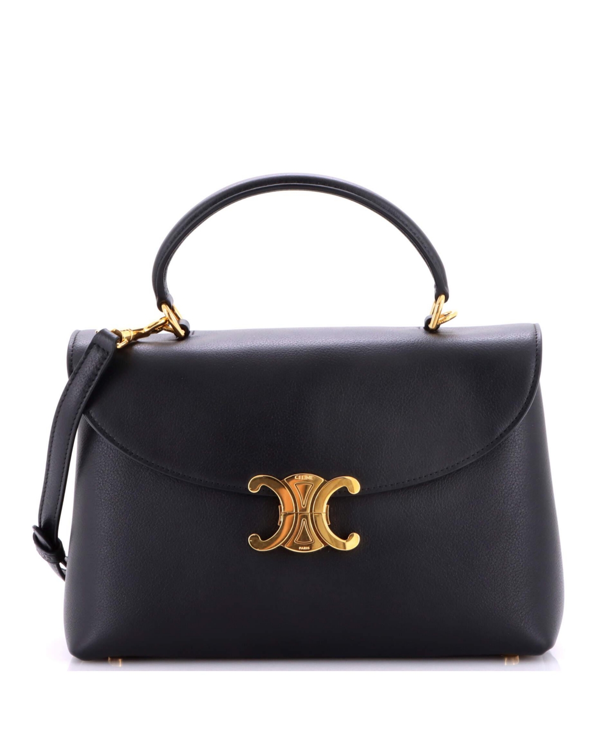 Click here for Pre-Owned Celine Medium Nino Top Handle Bag Leathe... prices