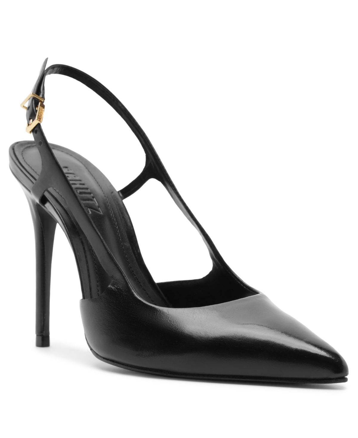 Click here for Schutz Womens Boris Pointed Toe Pumps - Black prices