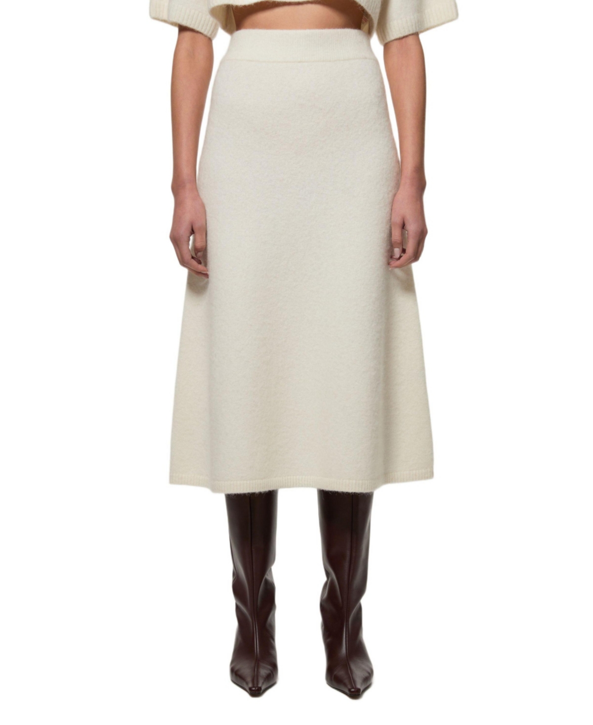 Click here for Karen Millen Womens Alpaca Wool Fluffy Full Knit S... prices