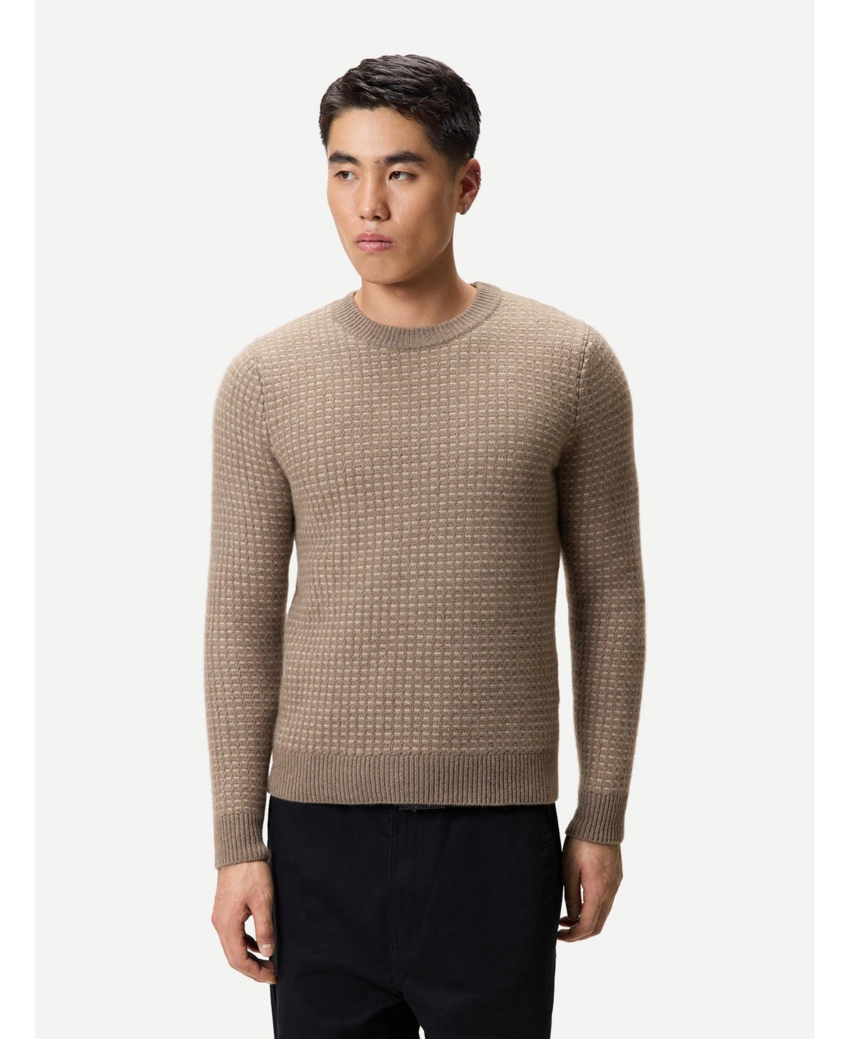 Click here for Gobi Cashmere Mens Silk Turtle-Neck Sweater - Dark... prices