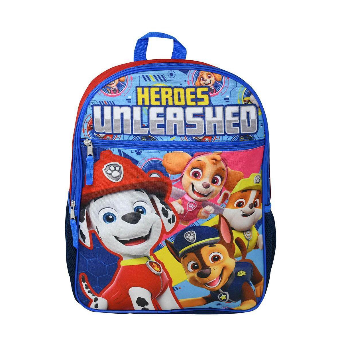 Click here for Paw Patrol Kids School Backpack 16 Heroes Unleashe... prices