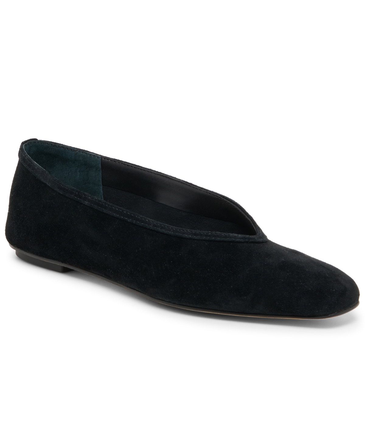 Click here for Dolce Vita Womens Caret Slip-On Flats - Onyx Suede prices