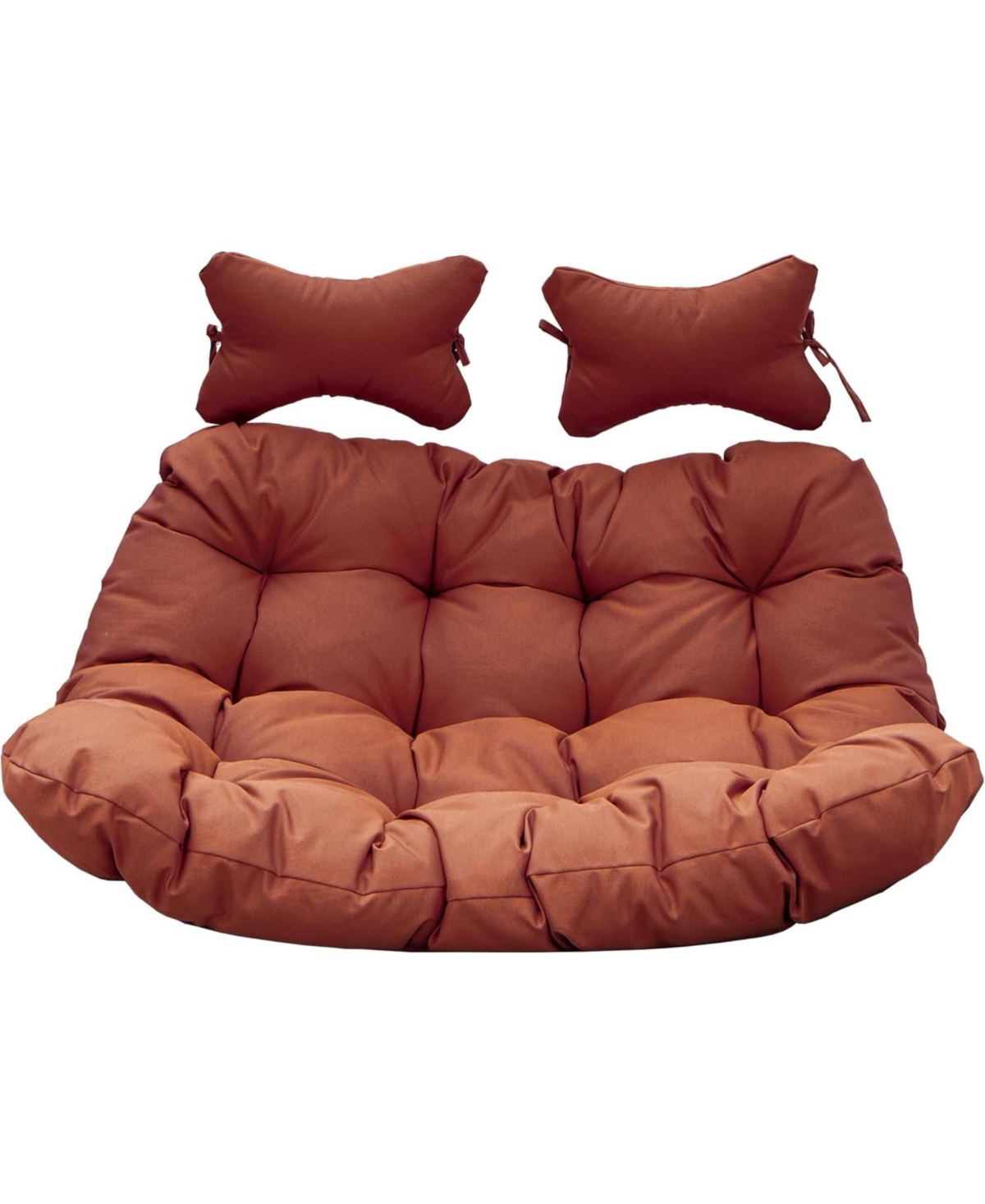 Click here for LeisureMod 2-Person Polyester Cushions for Swing C... prices