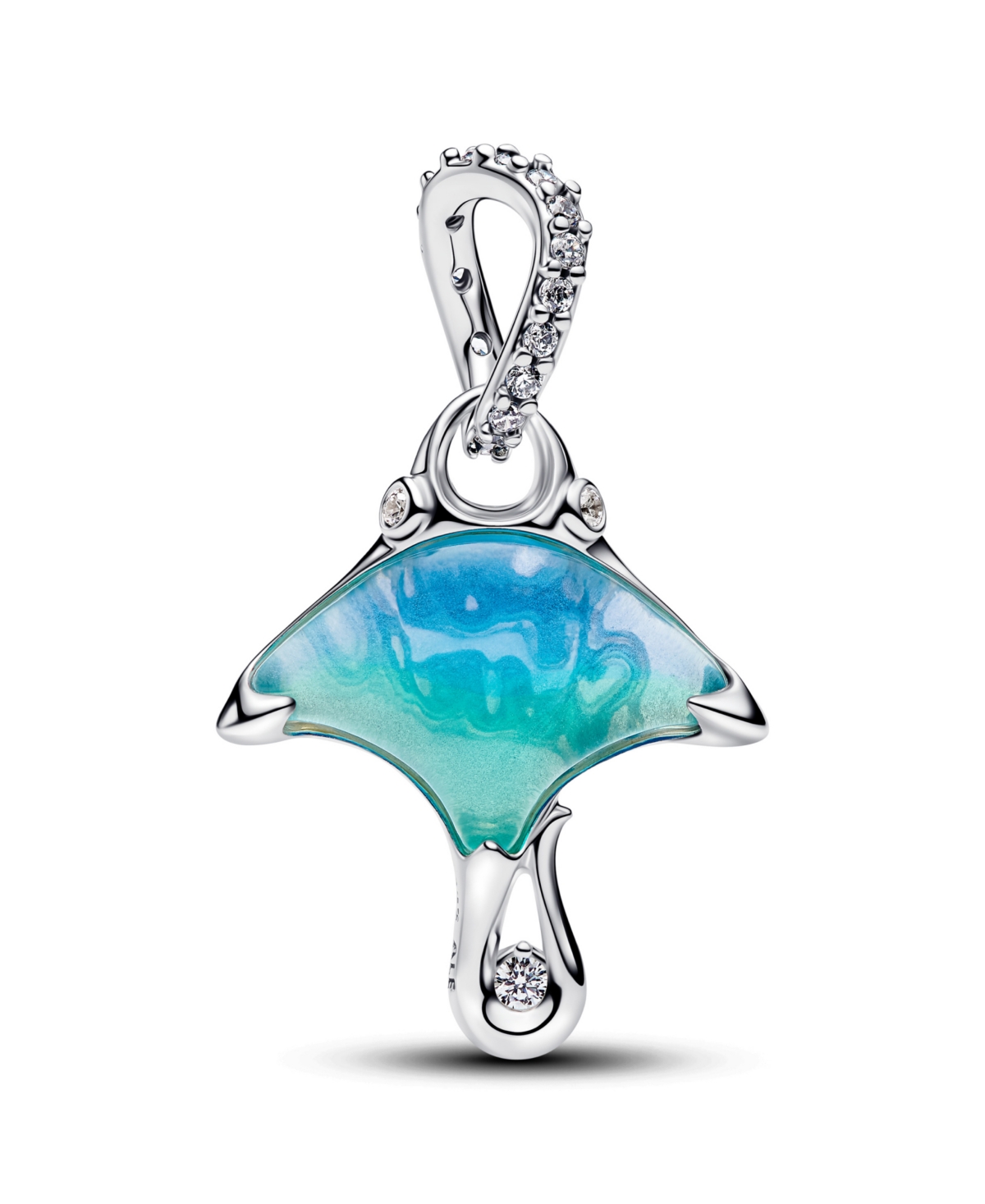Click here for Pandora Manta Ray Dangle Charm - Sterling Silver prices