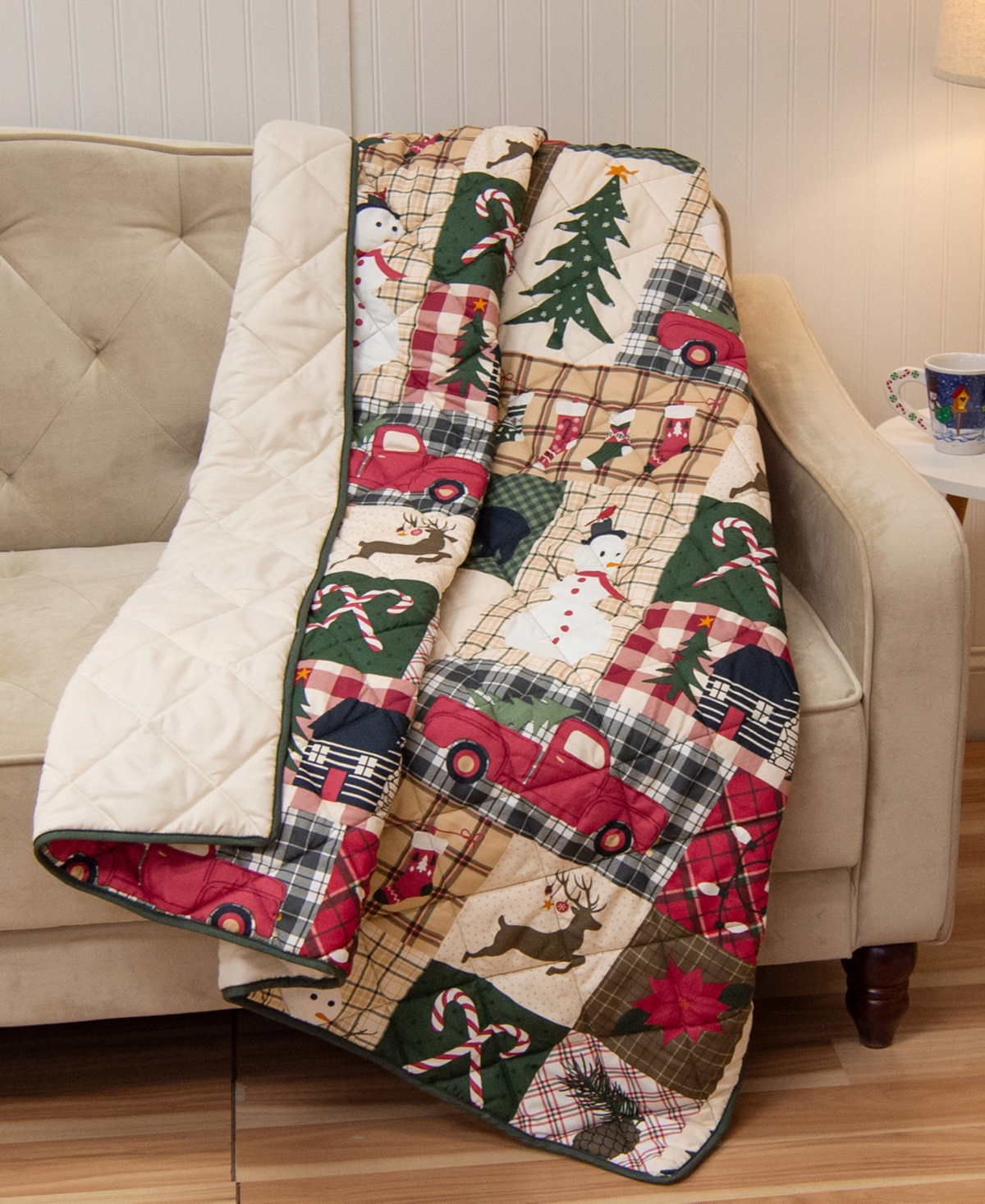 Click here for Your Lifestyle Holiday Dream Reversible Throw  50... prices