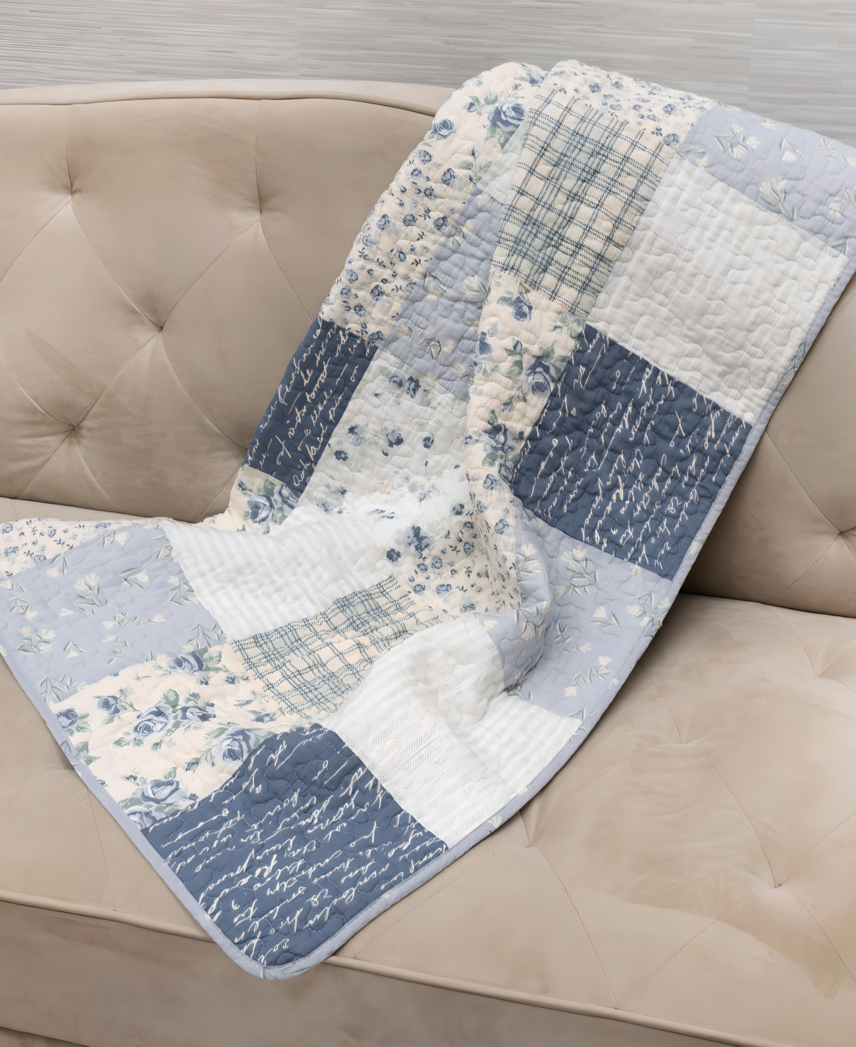 Click here for Donna Sharp Pastures Cotton Reversible Throw  50x... prices