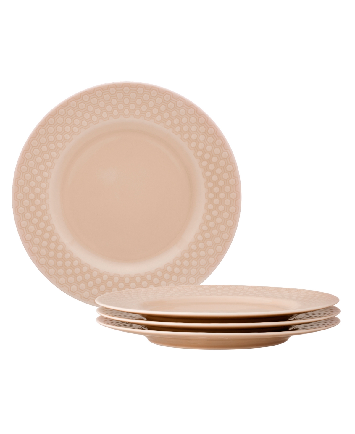 Click here for Noritake Kikko Salad Plates  Set of 4 - Pink prices