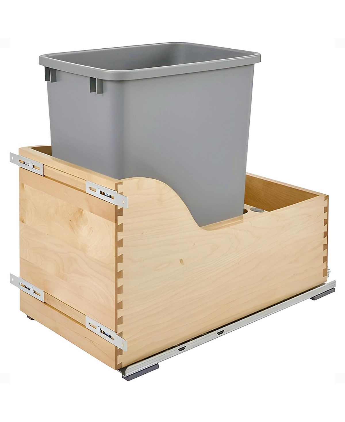 Click here for Rev-a-Shelf Single Pullout Trash Can Soft-close Sl... prices