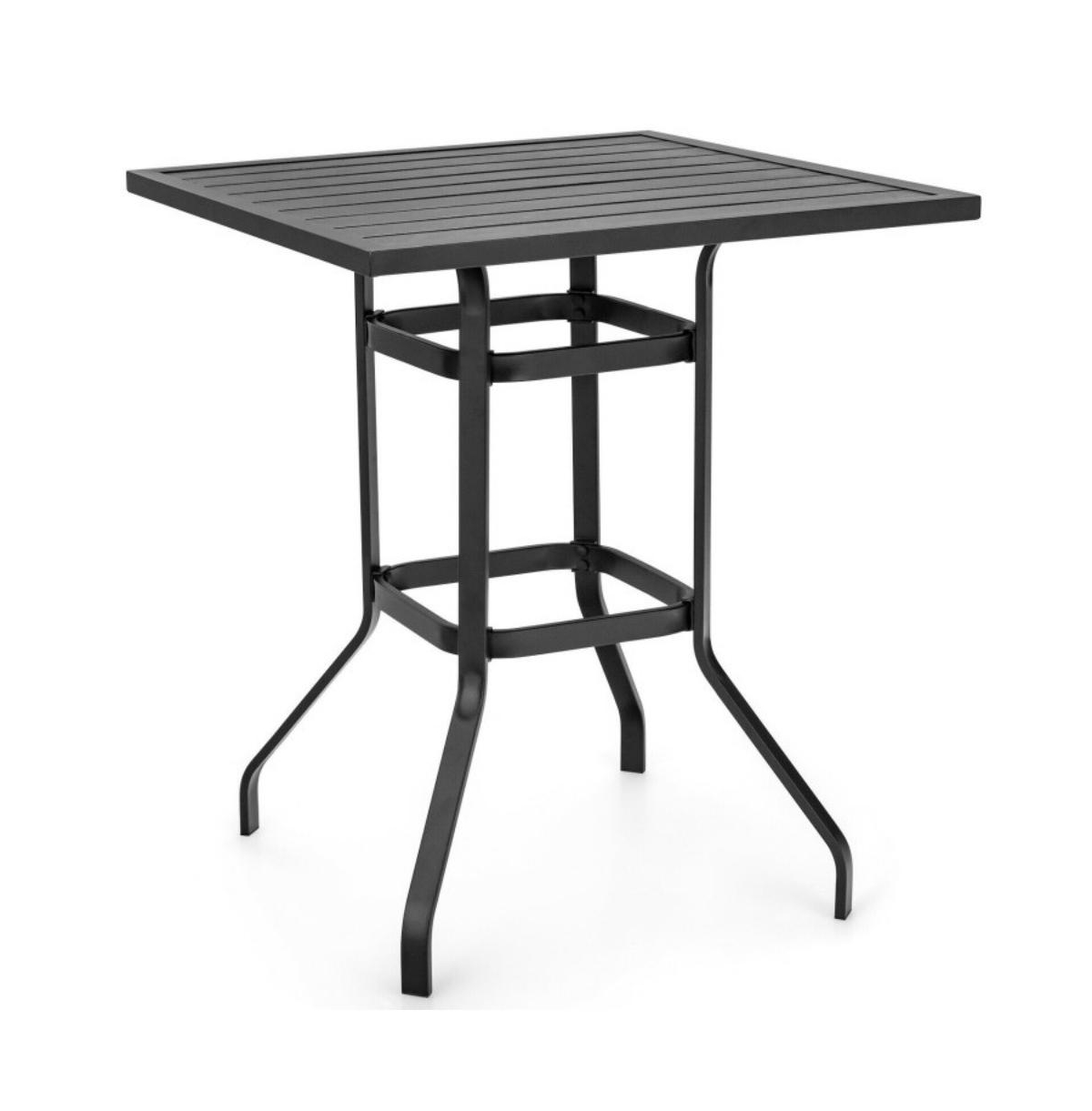 Click here for Boyel Living 32 Inches Outdoor Steel Square Bar Ta... prices