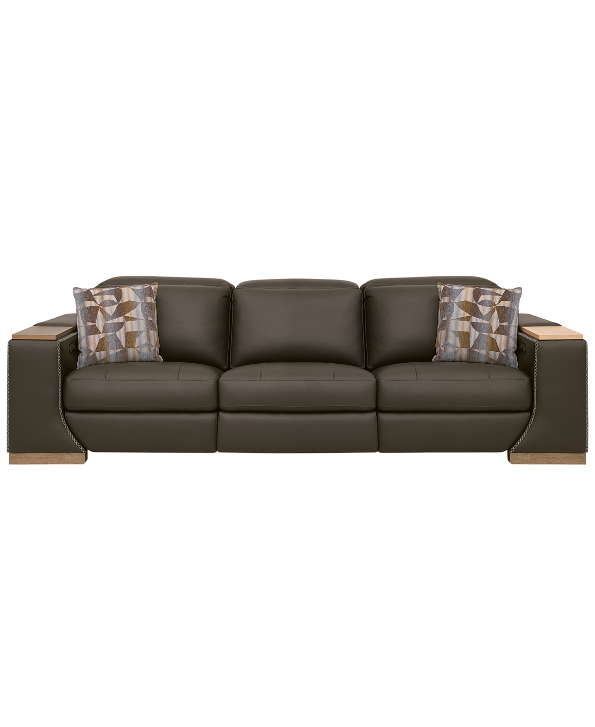 Click here for Holtman 3-Piece Leather Sectional Sofa with 3 Powe... prices