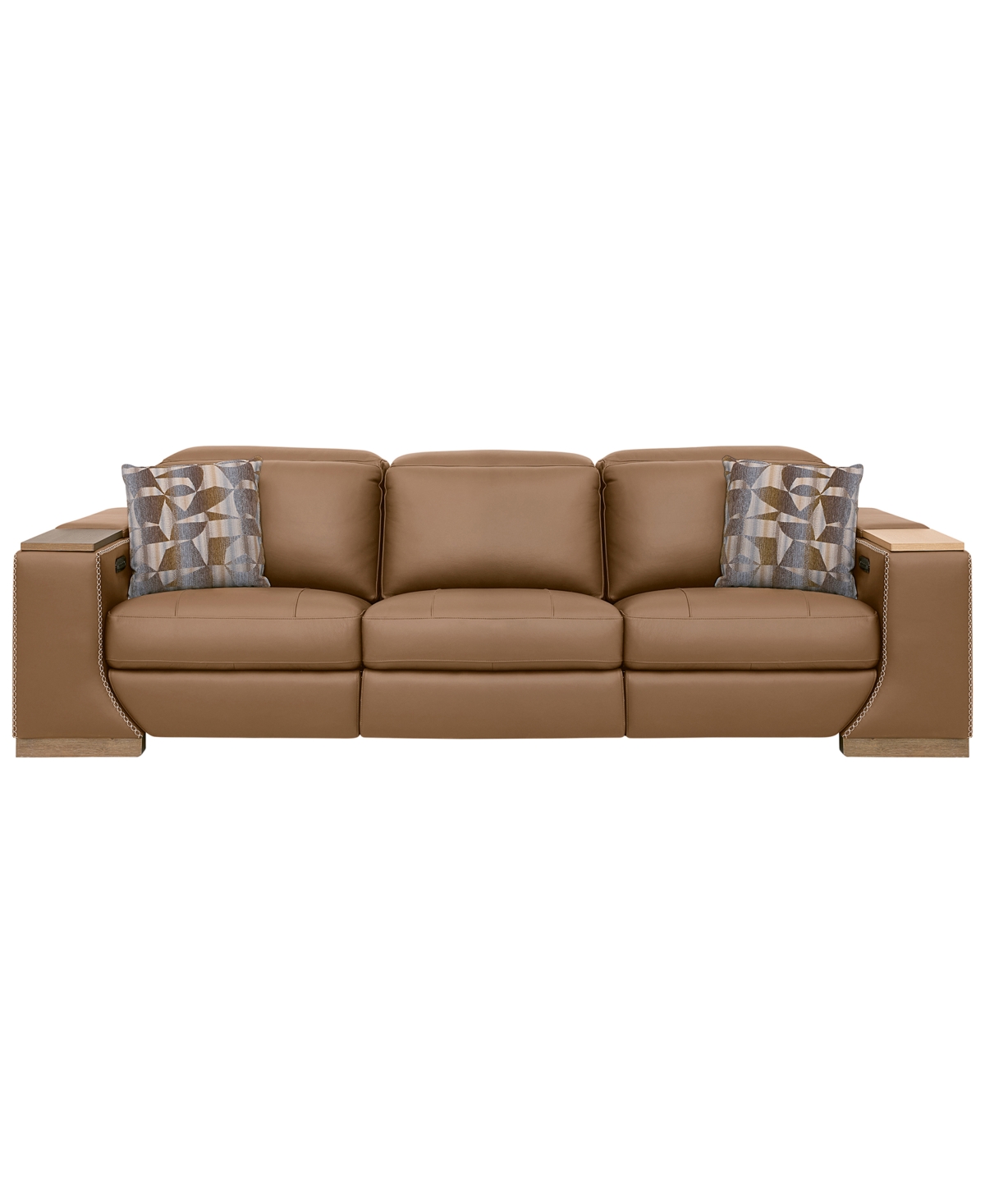 Click here for Holtman 3-Piece Leather Sectional Sofa with 3 Powe... prices