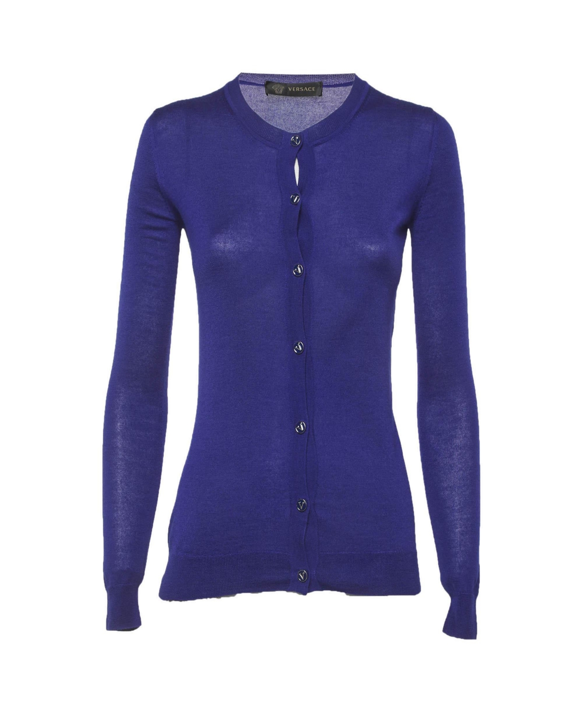 Click here for Pre-Owned Versace Womens Cashmere Button Front Car... prices