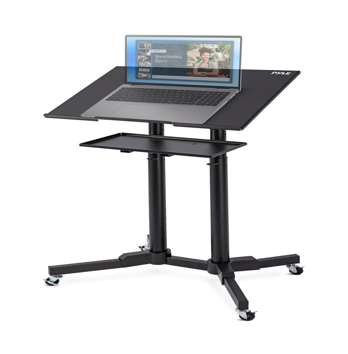 Click here for Pyle Adjustable Mobile Lectern Podium Stand with L... prices